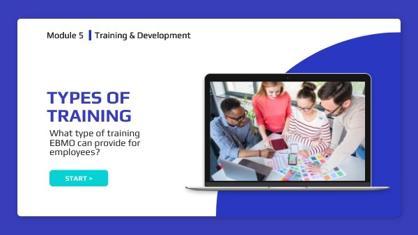 ILO MOD 5 Types of Training