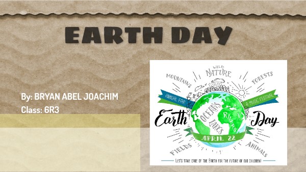 EARTH DAY PRESENTATION