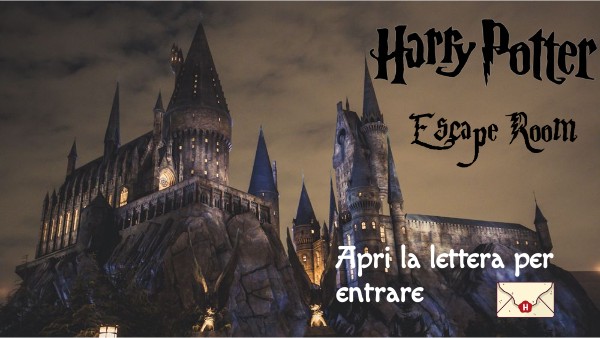 Harry Potter Escape room | Genially