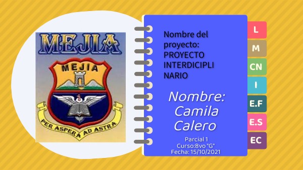 PROYECTO CAMILA CALERO