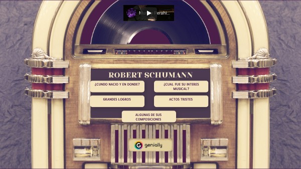 ROBERT SCHUMANN | Genially