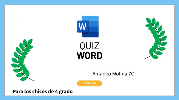 QUIZ de word | Genially