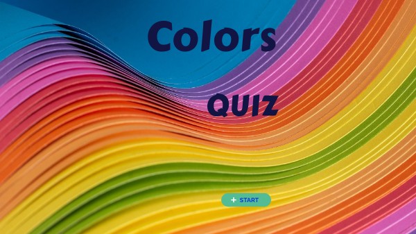 COLORS QUIZ | Genially