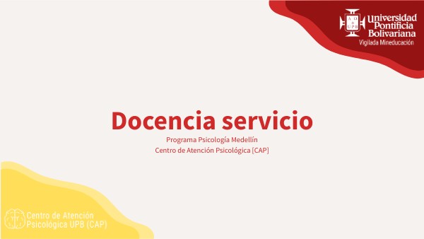 Docencia servicio | Genially