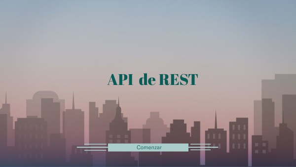 API de REST | Genially