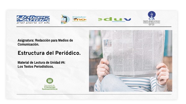 Tema 19 - Estructura del Periódico. | Genially