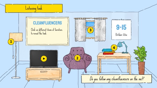 Listening task. Cleanfluencers