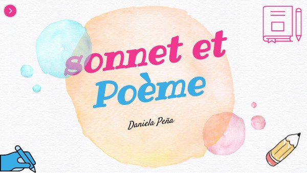 Sonnet et poème libre