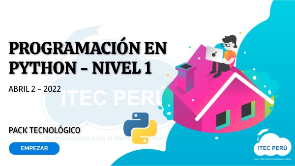PROGRAMACION EN PYTHON NIVEL 1 - ABRIL 2 | Genially