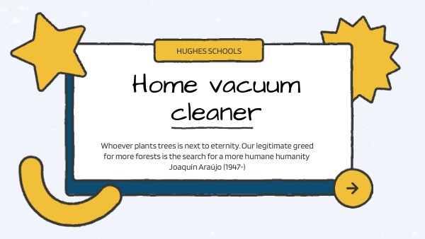 Home Vacuum cleaner | Genially