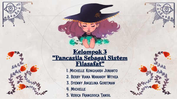 Kelompok 3 ppt pkn Makalah Pancasila Sebagai Sistem Filasafat | Genially