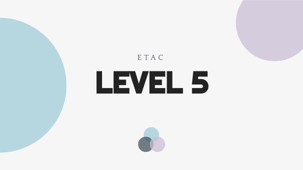 LEVEL 5 REVIEW | Genially