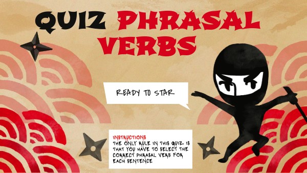 QUIZ PHRASAL VERB | Genially