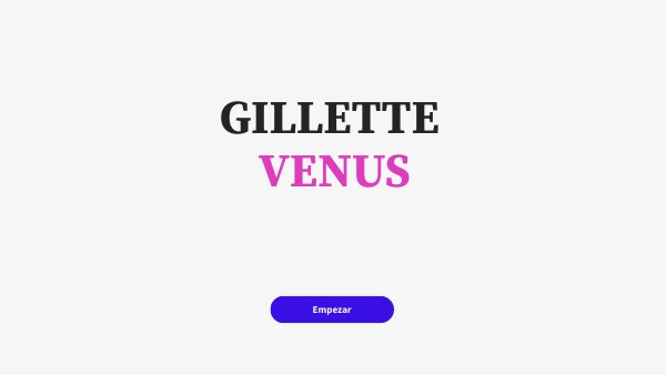 GILLETTE VENUS | Genially