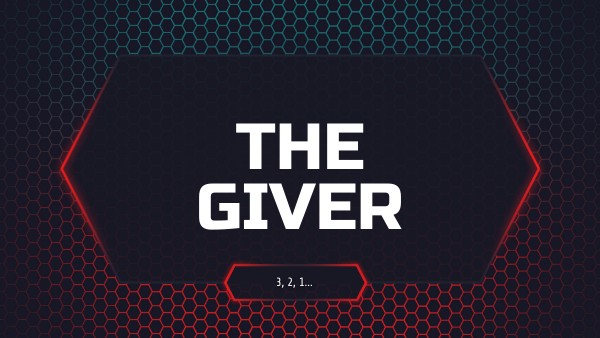 The giver_Presentation