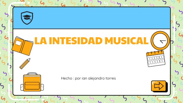 intesidad en musica | Genially
