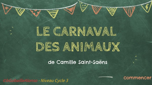 le carnaval des animaux - Camille Saint-Saëns | Genially