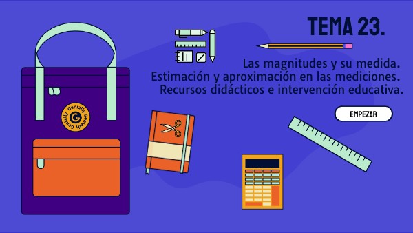 Tema 23. Las magnitudes y su medida... | Genially