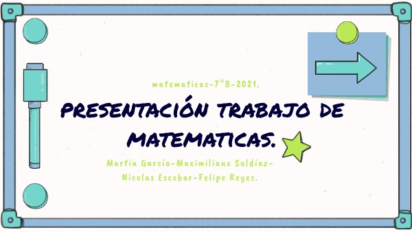 PRESENTACIÓN matemática grupo 5