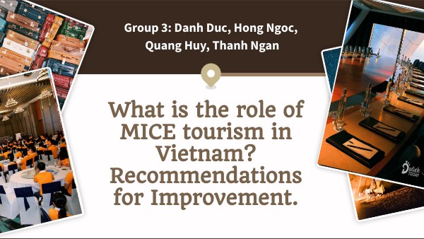 MICE tourism | Genially