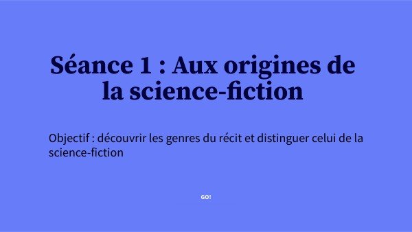 La Science fiction | Genially