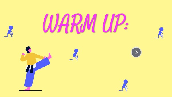 WARM UP | Genially