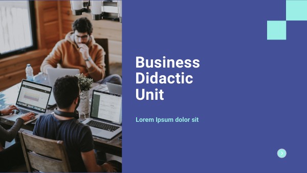 BUSINESS DIDACTIC UNIT