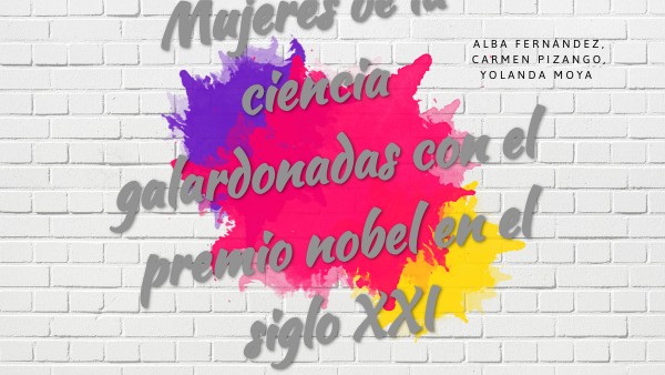 Mujeres galardonadas con el Premio Nobel en el Siglo XXI