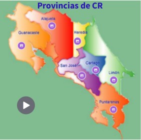 Las provincias de Costa Rica | Genially
