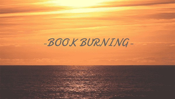 BOOK BURNING