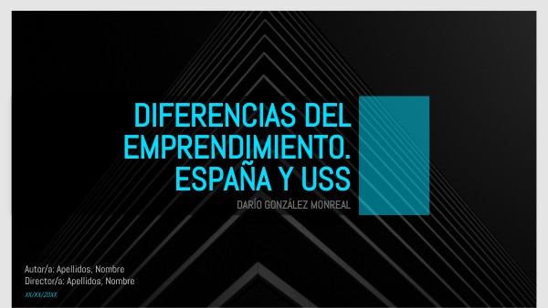 Diferencias entre el emprendimiento español y americano | Genially