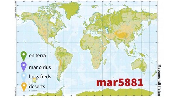Mapa món per interactuar | Genially