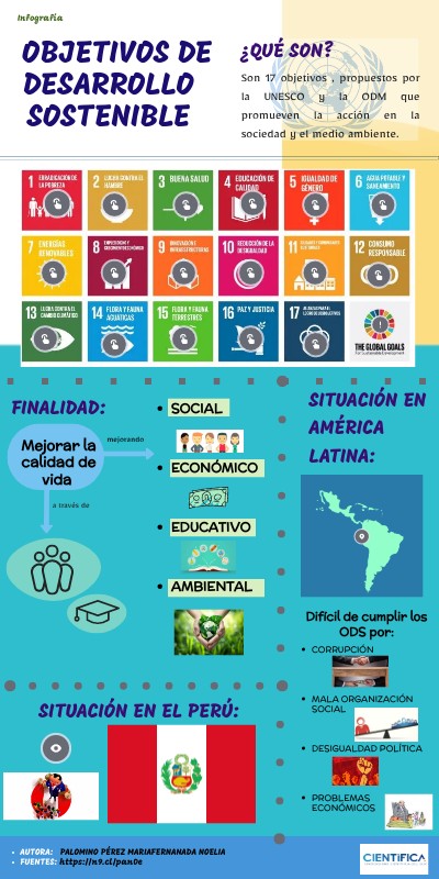 OBJETIVOS DE DESARROLLO SOSTENIBLE INFOGRAFÍA | Genially