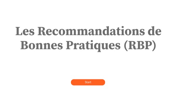 Les Recommandations de Bonnes Pratiques | Genially