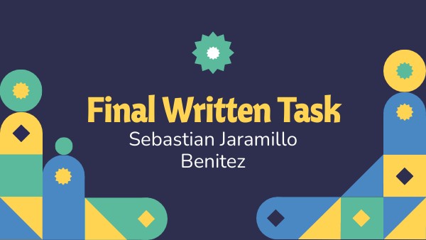 Final Written Task | Genially