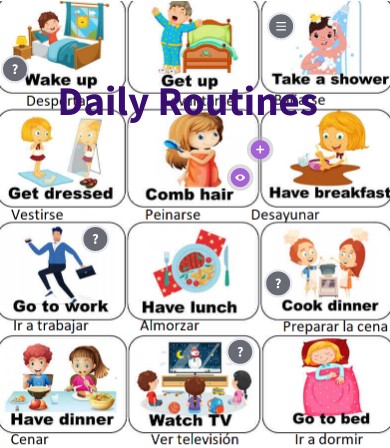 Daily Routines | Genially