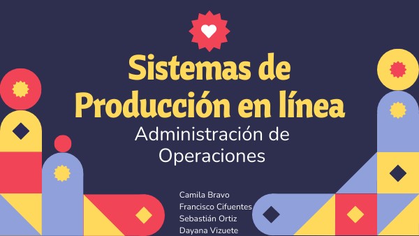 Sistema de producción en linea | Genially