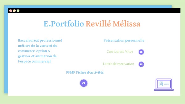 E-Portfolio REVILLE Mélissa