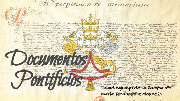 TRABAJO RELIGIÓN PONTIFICIOS