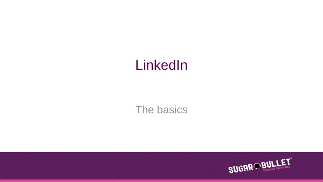Linkedin Basics