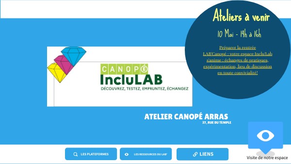 Inclu'LAB - ARRAS | Genially