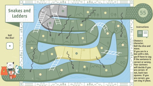 SNAKES AND LADDERS | Genially