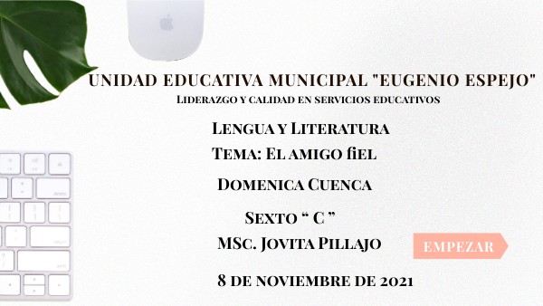 PRESENTACIÓN ESCRITORIO | Genially