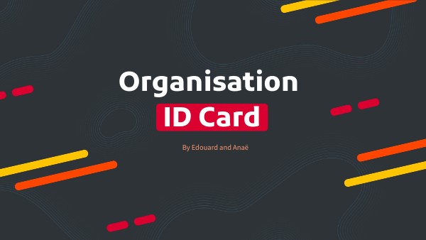 Organisation ID Card