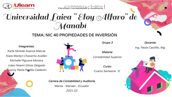 NIC 40 PROPIEDADES DE INVERSIÓN | Genially