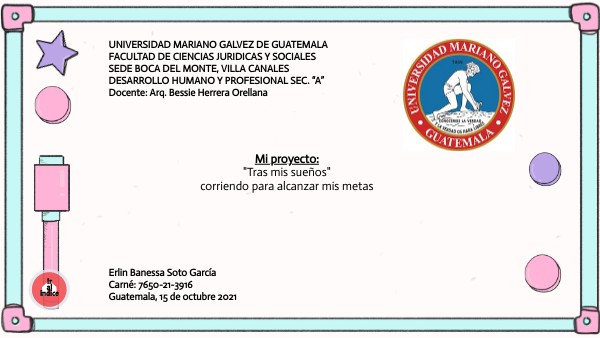 Proyecto de vida vip | Genially