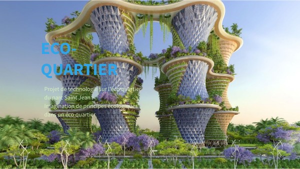 Eco-quartier | Genially