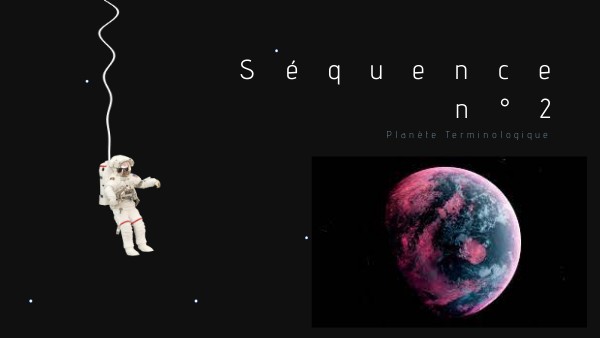 Séquence n°2- Terminologie du numérique en santé | Genially