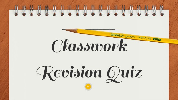 Revision QUIZ (Boris_42)