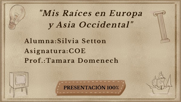 presentación visual COE | Genially